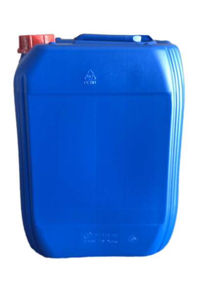 Bidon bleu 20L 860 gr UN - bouchon rouge