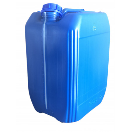 Bidon bleu 20L 860 gr UN - bouchon bleu